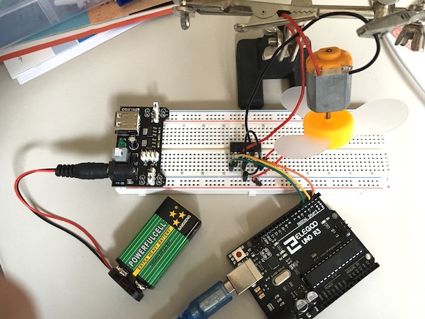 arduino-dcmotor - MIYAKEN